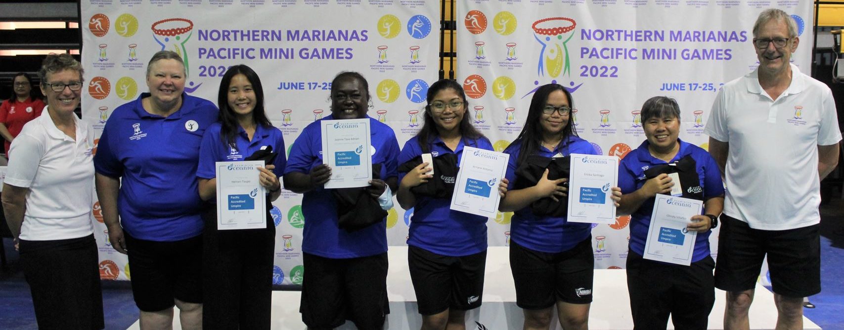 Technical Officials legacy at the Northern Marianas Pacific Mini Games ...
